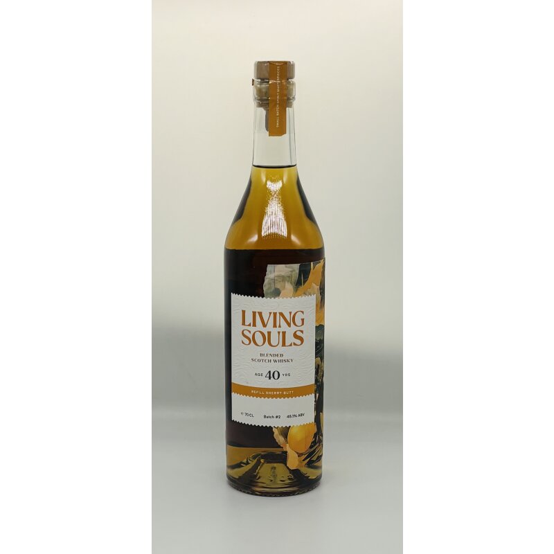Living Soul 40 Jahre Blended 45,1 % alc. 0,7 l - wojtun.com | Wein